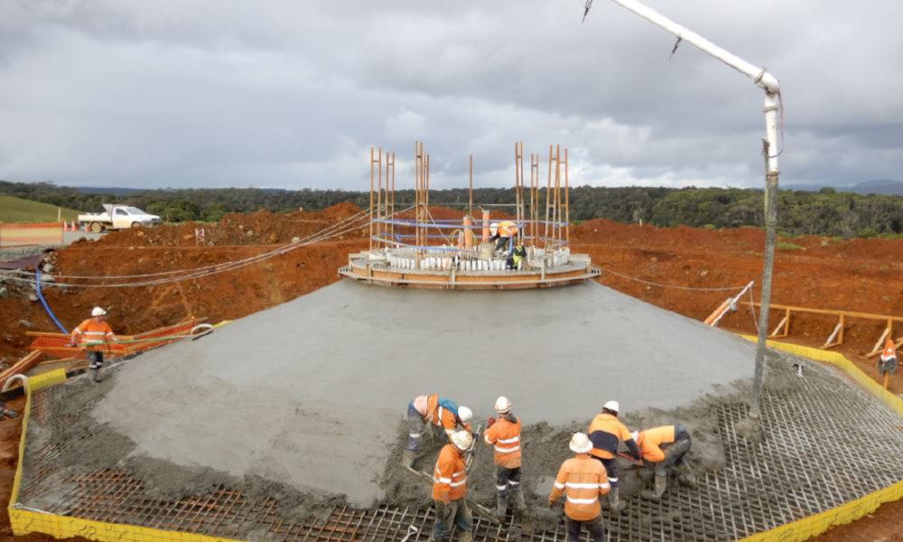 'Solid' milestone achieved at Granville Harbour Wind Farm - Get Regional