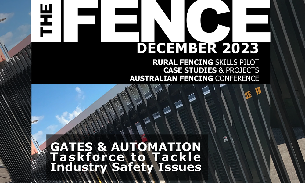 Rural fencing and gates featured in THE FENCE magazine - Get Regional